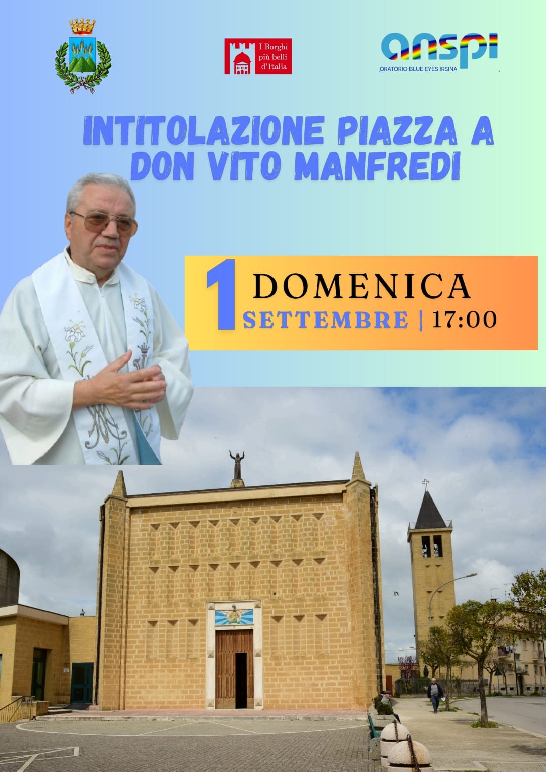 Irsina. A 20 anni dalla morte l'intitolazione di una piazza a Don Vito ...